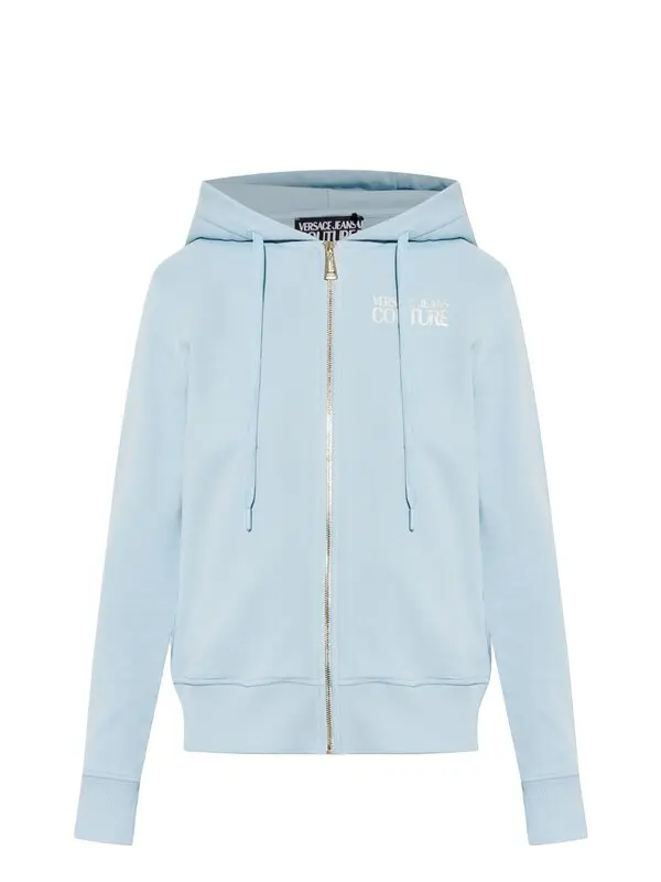 Versace Hooded Sweatshirt - Light Blue