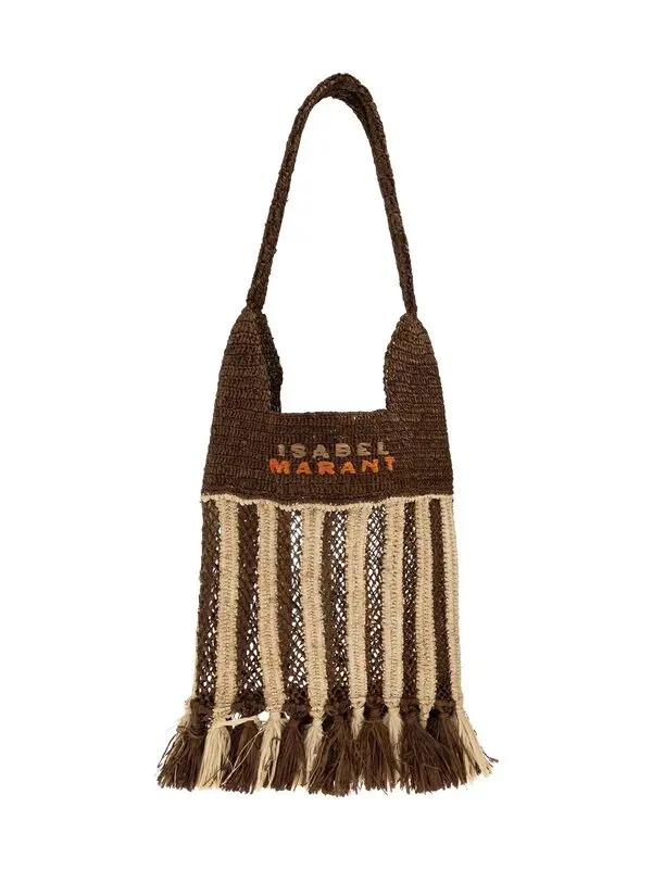 Isabel Marant Praia Small Shoulder Bag - Brown
