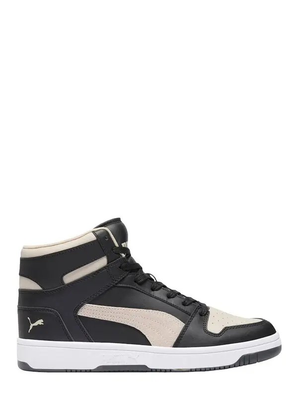PUMA Rebound Layup High Top Sneakers - Puma Black/desert Dust