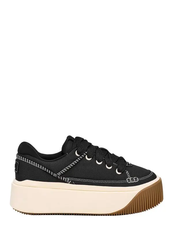 UGG Ezduzzit Essential Lace Up Sneakers - Black