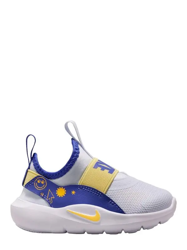 Nike Flex Runner 4 Se Sneakers - Football Grey/lapis/soft Yellow