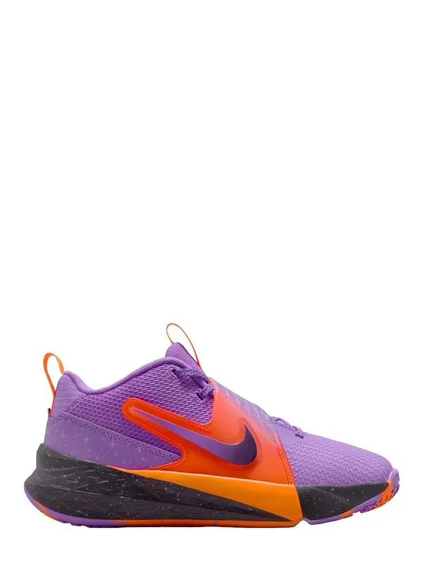 Nike Team Hustle D 12 - Bright Violet/total Orange/cool Grey