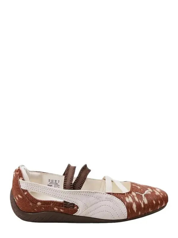 PUMA Speedcat Ballet Doelette Deer Print Ballerinas - Brown