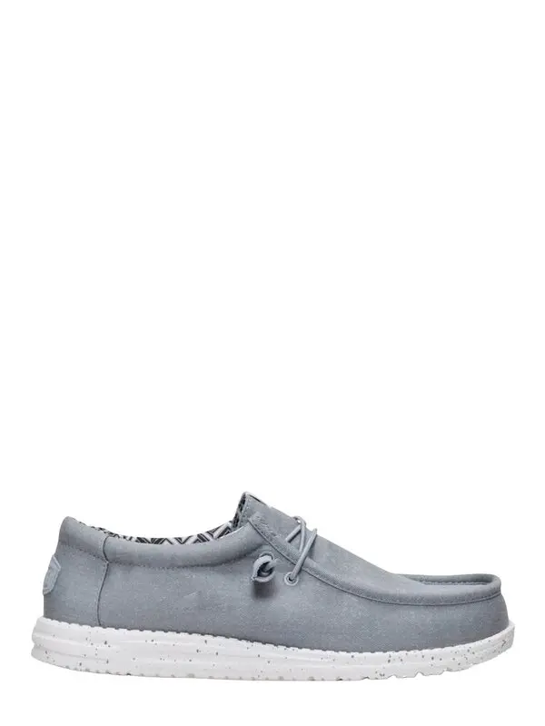 HEY DUDE Wally Stretch Canvas - Light Grey