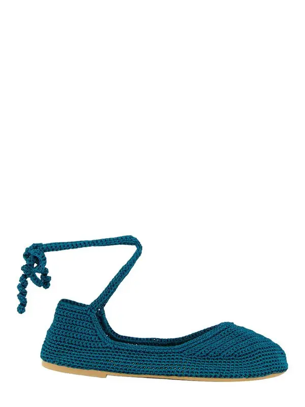 KASHURA High Crochet Ballerina - Blue