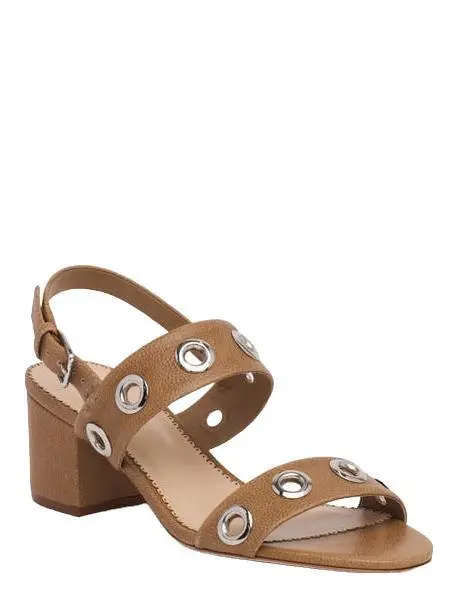 Cinq À Sept Gemma Grommet Slingback Sandal - Brown Sugar