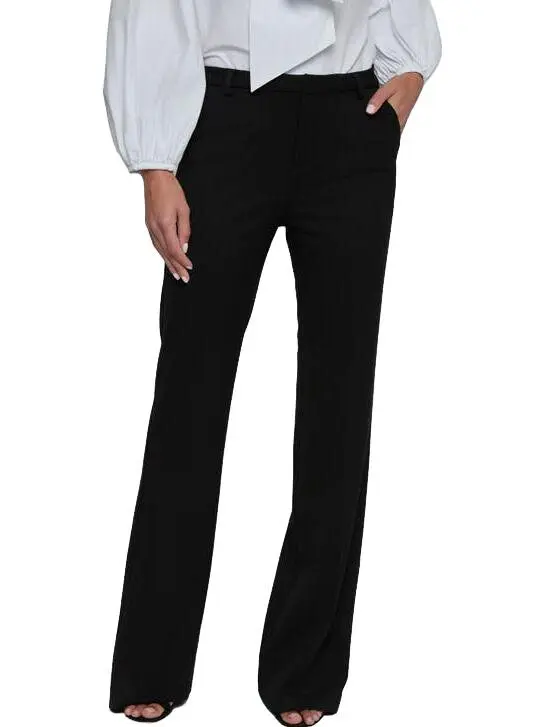 L'Agence Frances Bootcut Trousers - Black