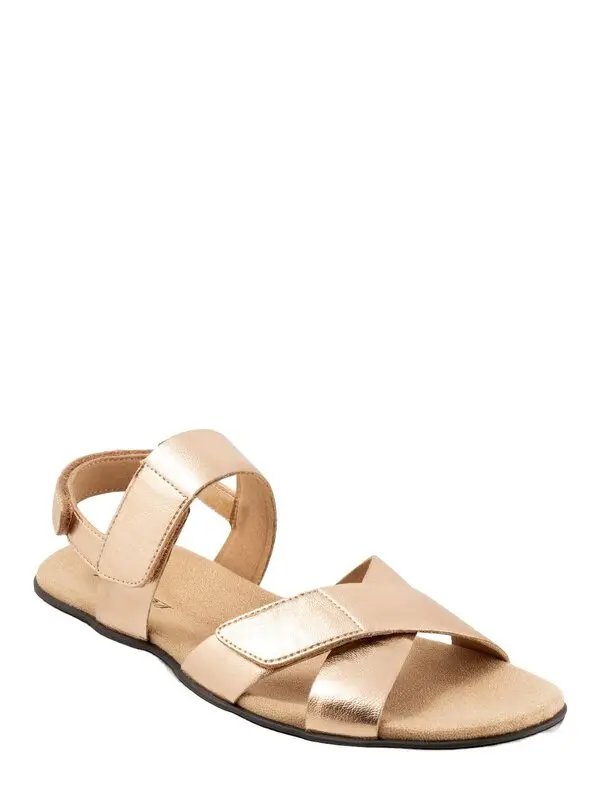 Trotters River Slingback Sandal - Champagne