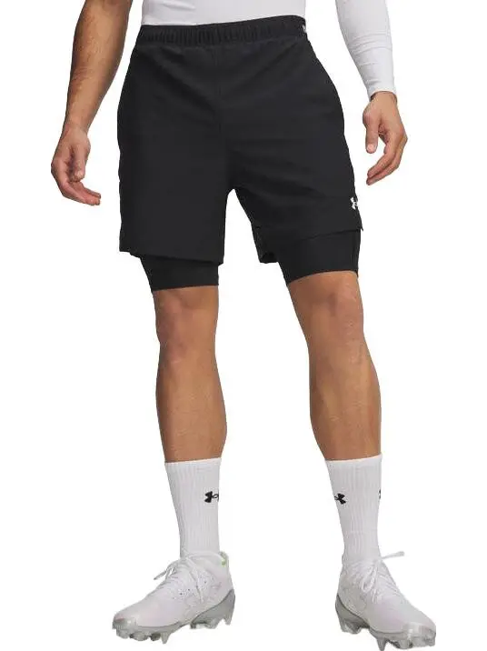 Under Armour Vanish Woven 2.0 2-in-1 Shorts - Black