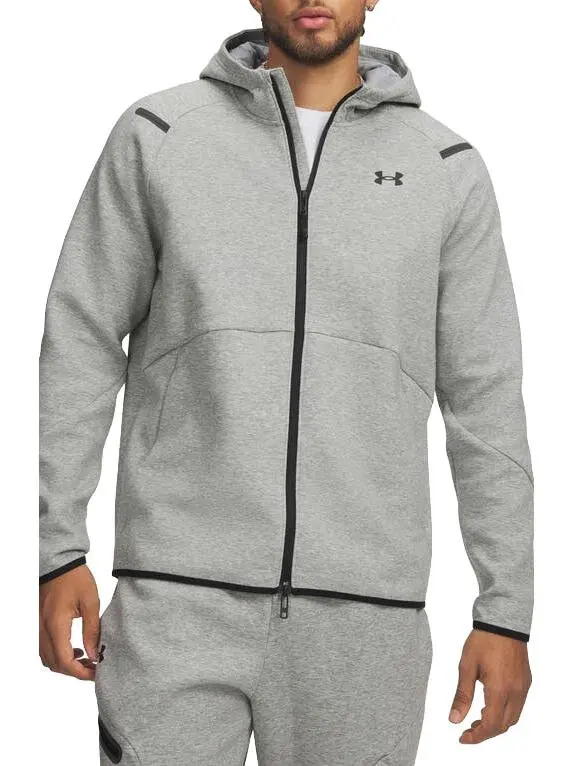 Under Armour Unstoppable Fleece Zip Hoodie - 011 Mod Gray
