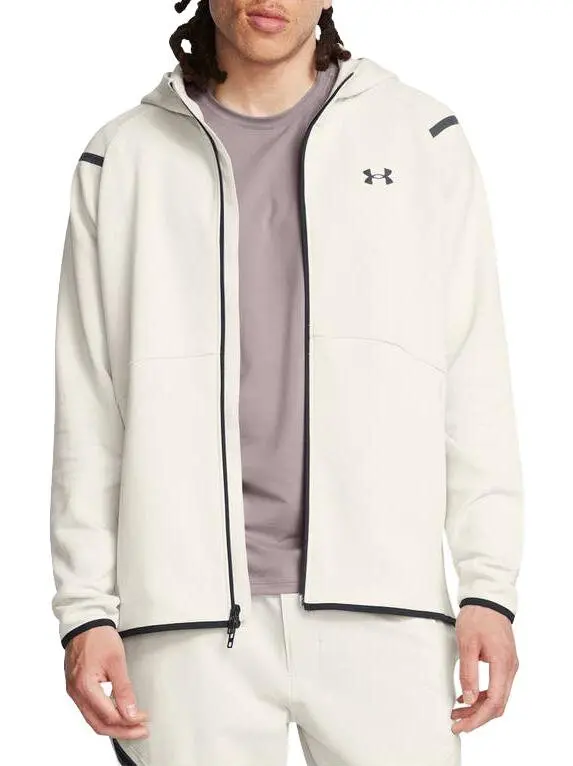 Under Armour Unstoppable Fleece Zip Hoodie - 110 Summit White