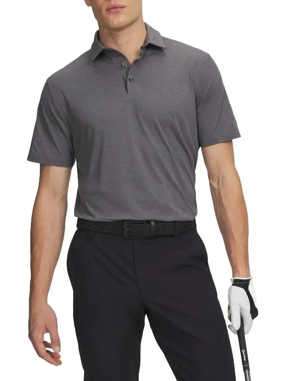 Under Armour Ua Armourdry Solid Performance Golf Polo - Castlerock