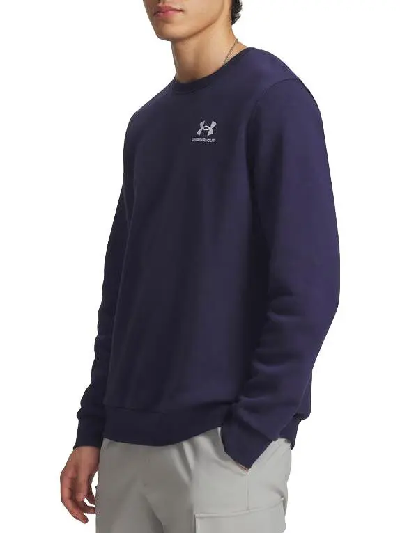 Under Armour Icon Fleece Crewneck Sweatshirt - Midnight Navy
