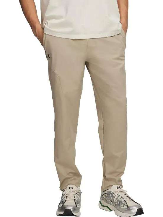 Under Armour Unstoppable Water Repellent Tapered Leg Pants - City Khaki