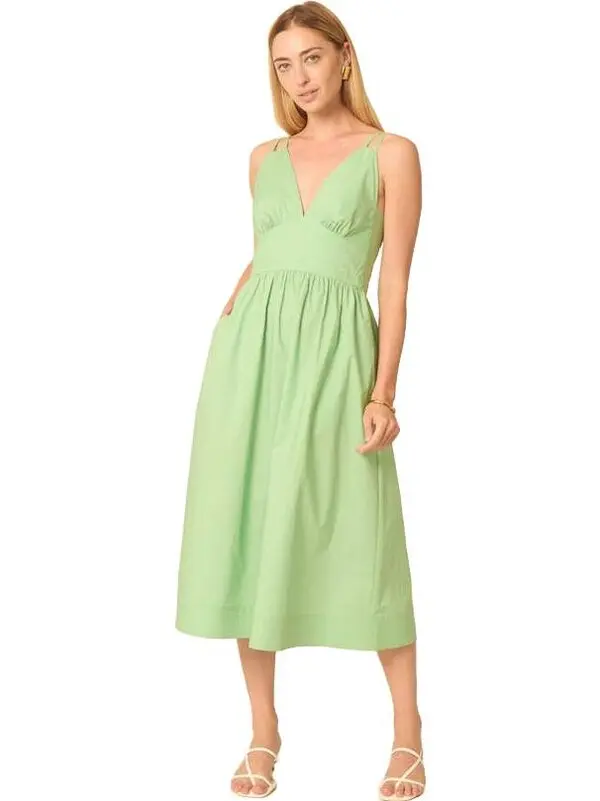 GF285 Floria Halter Midi Dress - Mint