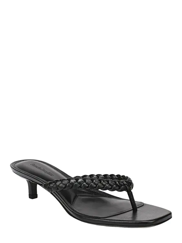 FAVORITE DAUGHTER Sutton Kitten Heel Sandal - Black