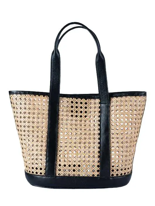 JELAVU Sallie Tote - Natural/black