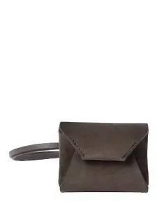 Brunello Cucinelli Suede Bag Charm - Rust Brown