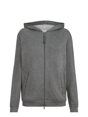 Brunello Cucinelli Hooded Sweatshirt - Dark Grey