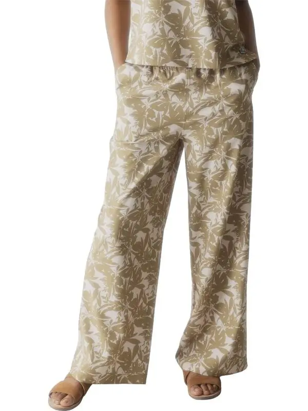 KAVU Las Flores Pant - Shadow Palm