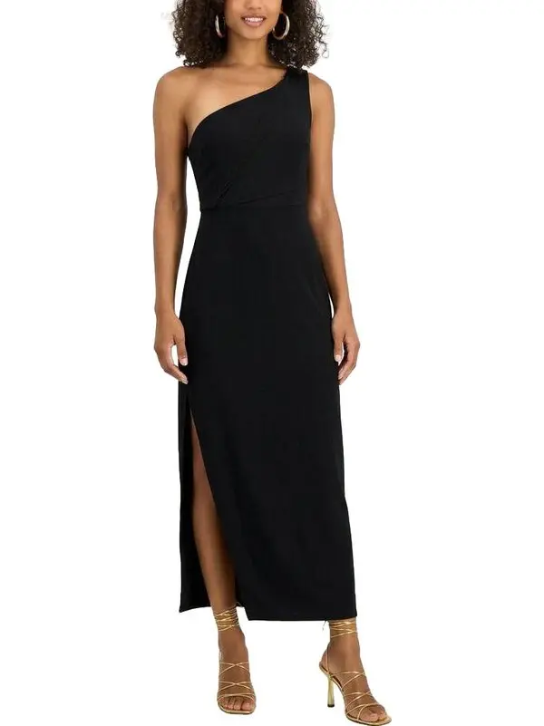 Rachel Rachel Roy One-shoulder Maxi Dress - Black