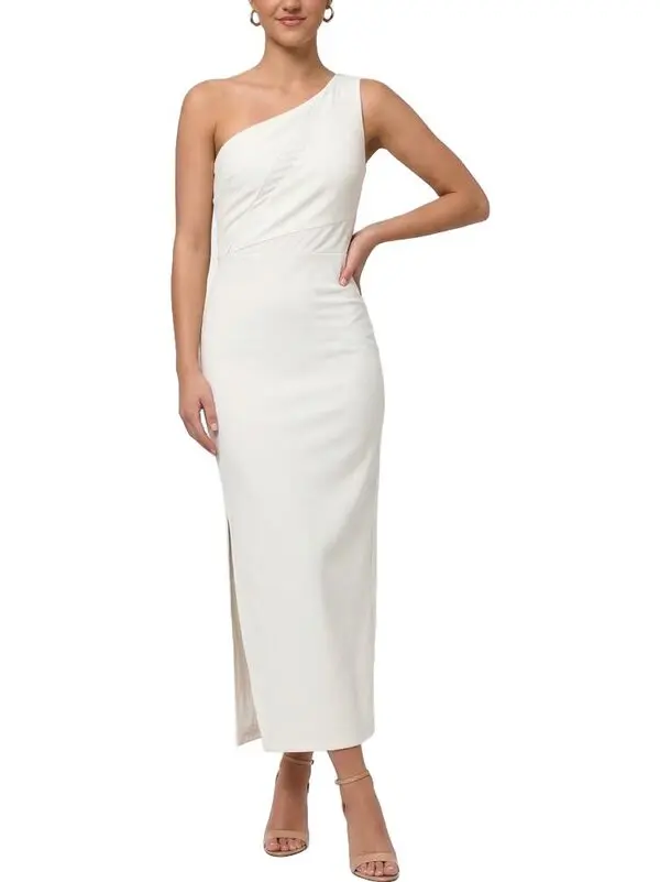 Rachel Rachel Roy One-shoulder Maxi Dress - White