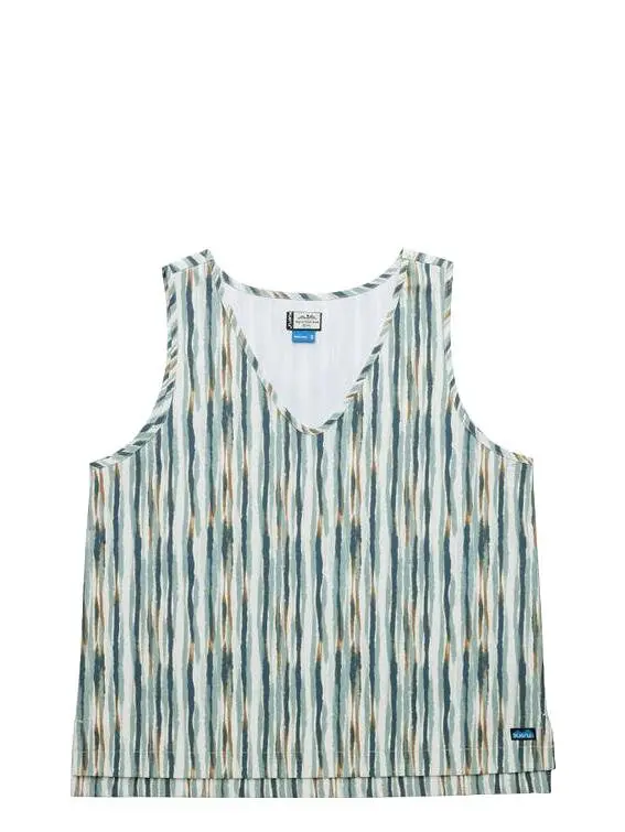 KAVU Banderas Tank Top - Cool Current
