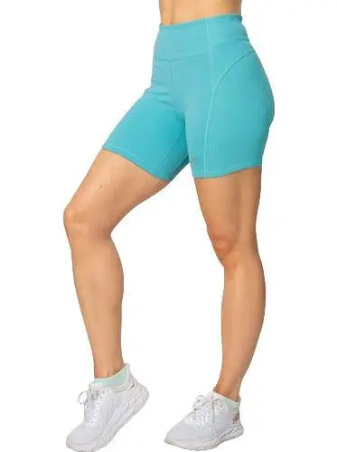Kari Traa Linnea Mid-thigh Fitted Short - Blue Lagoon