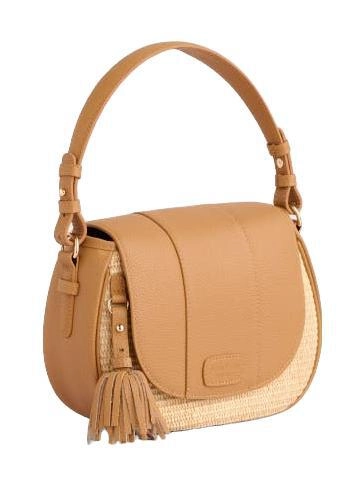POM POM LONDON Wilmington Crossbody Bag - Maple