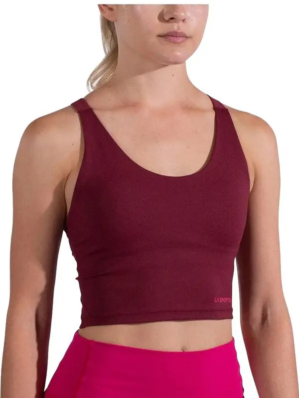 LA SPORTIVA Cosmosis Bra Tank Top - Redwood/azalea