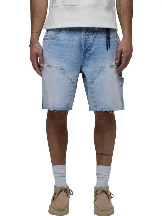 Hudson Jeans Cutoff Denim Carpenter Shorts - East Park