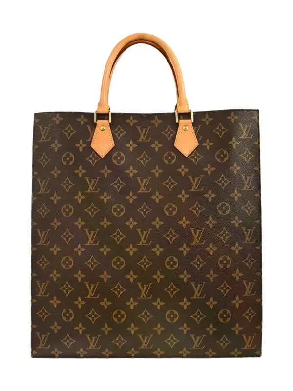 LOUIS VUITTON 2002 Monogram Tote Bag - Brown