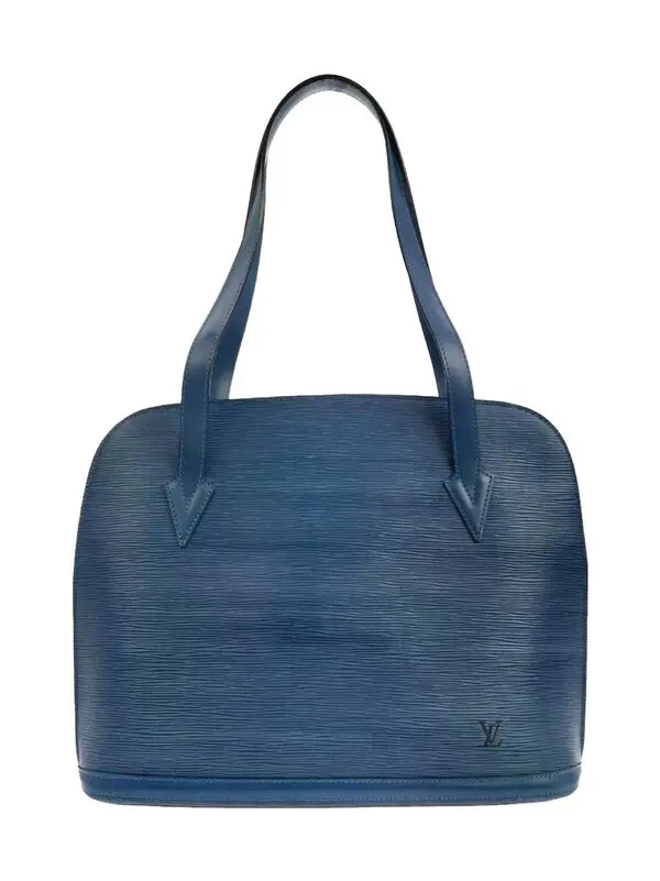 LOUIS VUITTON 1999 Epi Lussac Shoulder Bag - Blue