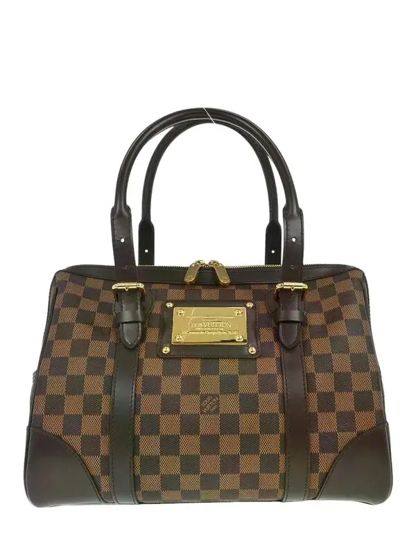 LOUIS VUITTON Damier Ebene Berkeley Tote - Brown