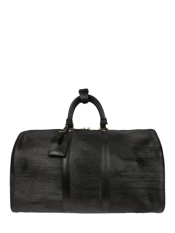 LOUIS VUITTON 1995 Keepall 45 Holdall Bag - Black