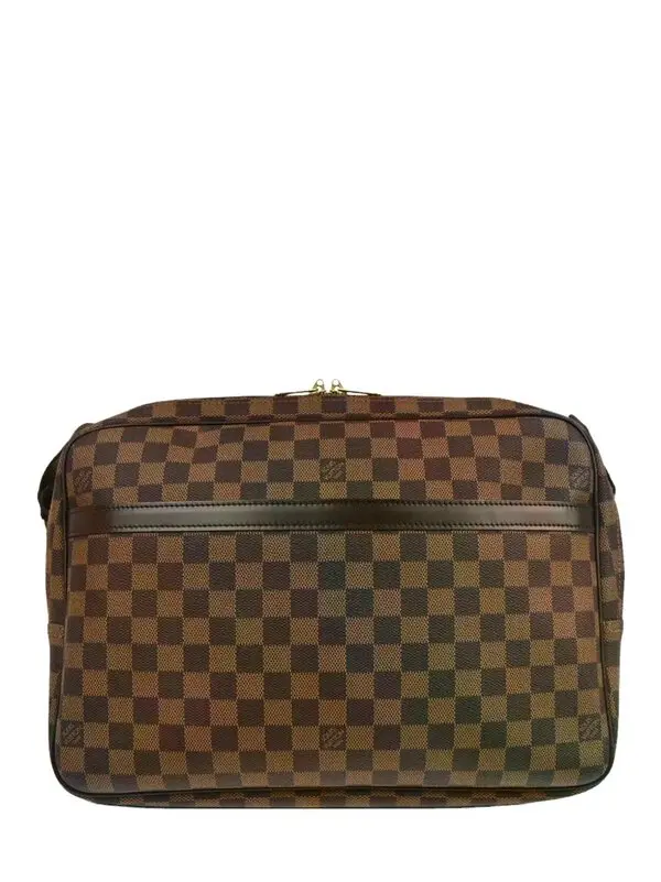 LOUIS VUITTON 2002 Damier Ebene Cross Body Bag - Brown