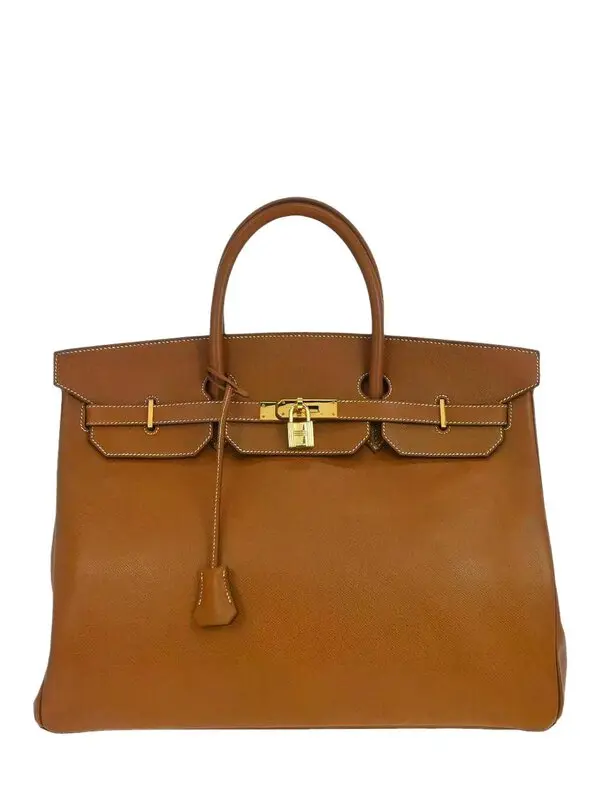 Hermès 1995 Birkin 40 Tote Bag - Brown