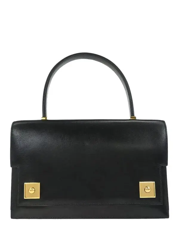 Hermès 1990 Box Calf Piano Tote Bag - Black