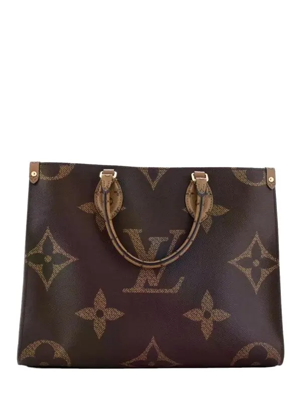 LOUIS VUITTON Onthego Reverse Monogram Giant Mm Tote Bag - Brown