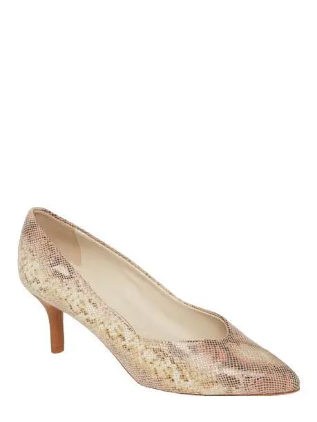 AMALFI BY RANGONI Pascal Pointed Toe Pump - Beige Vip Pearl Print