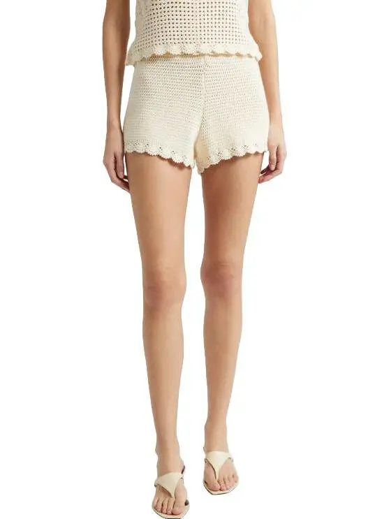 Posse Dylan Crochet Short - Pearl