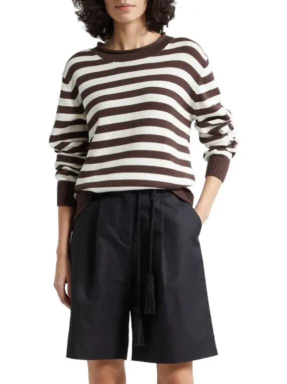 Posse Lara Cotton Sweater - Stripe