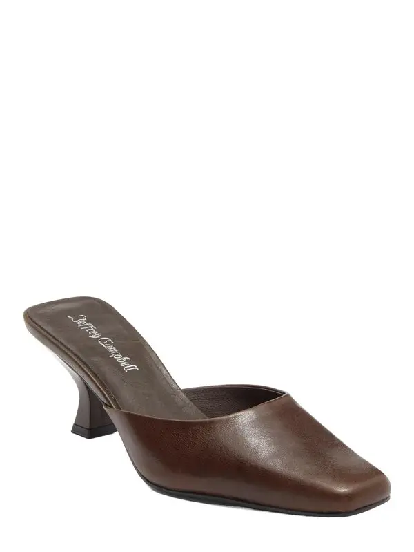 Jeffrey Campbell Stetson Mule - Coffee