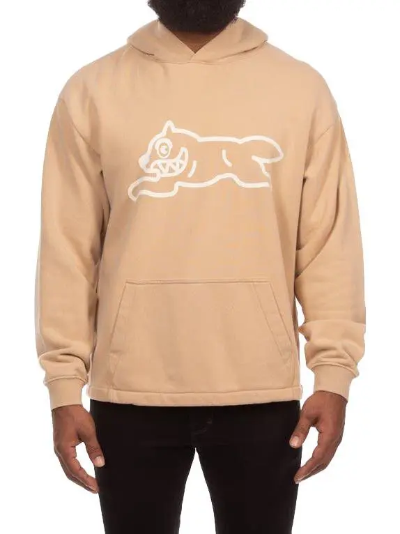 ICECREAM Run Logo Cotton French Terry Hoodie - Incense