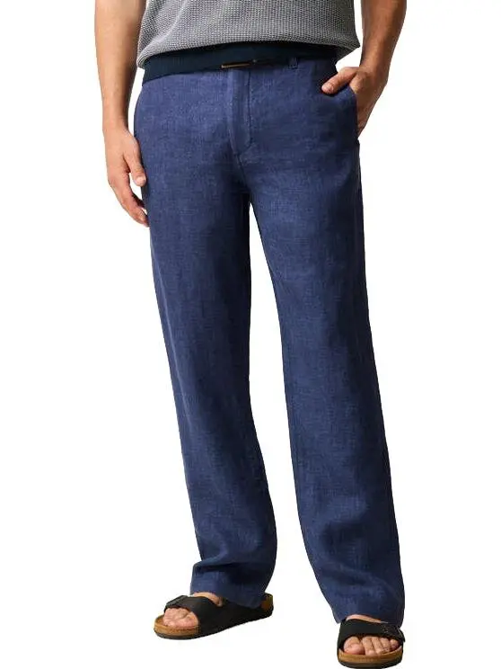 Rodd & Gunn Linen Resort Pants - Navy
