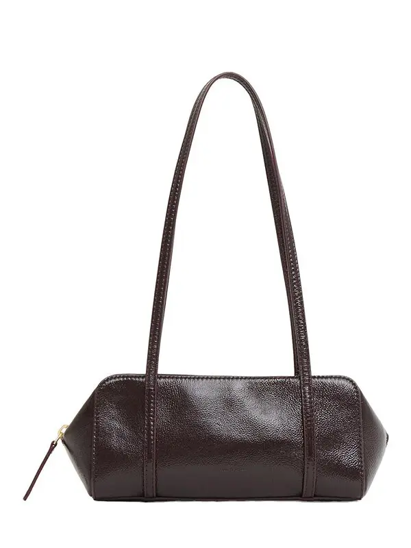MANSUR GAVRIEL Mini Filo Leather Shoulder Bag - Aubergine