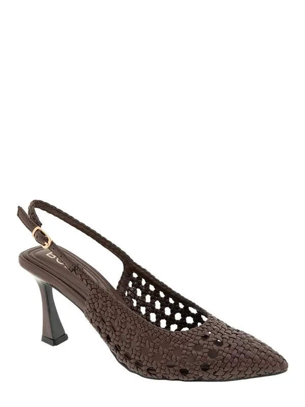 Bcbgmaxazria Slingback Pointed Toe Pumps - Chicory