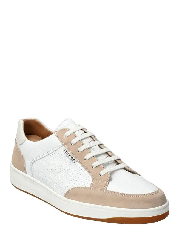 Mephisto Lace-up Sneaker - Light Sand