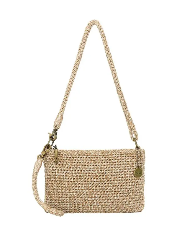 THE SAK Vita Hand Crochet Crossbody Wristlet - Bamboo Static