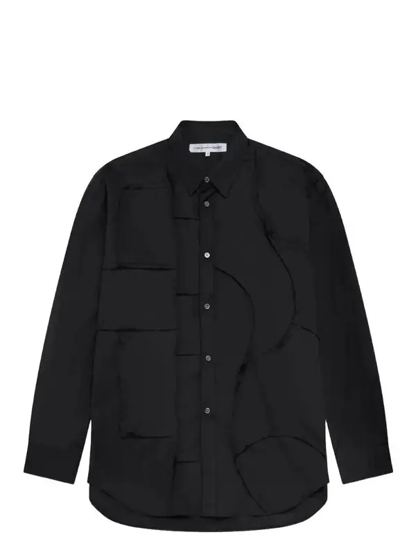 Comme Des Garçons Button Shirt - Black